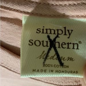 Simply Southern | Tops | Nwt Simply Southern Pink Red White And Sweet ...